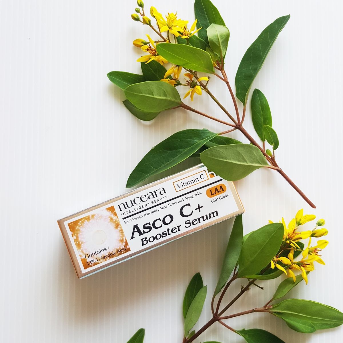 รีวิว/วิเคราะห์ส่วนผสม เซรั่มวิตามินซี L-ascorbic acid ที่มาในเบสที่ ...