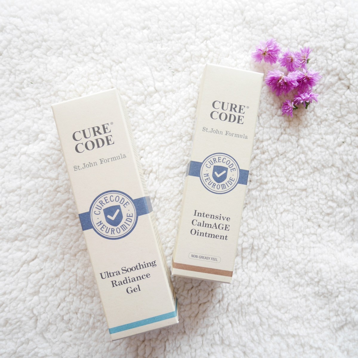 รีวิว/วิเคราะห์ส่วนผสม Curecode the series ภาค Ultra Soothing Radiance Gel และ Intensive CalmAGE ...
